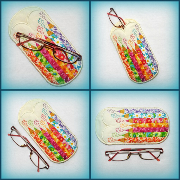 Rainbow Glasses Case 2 | OregonPatchWorks
