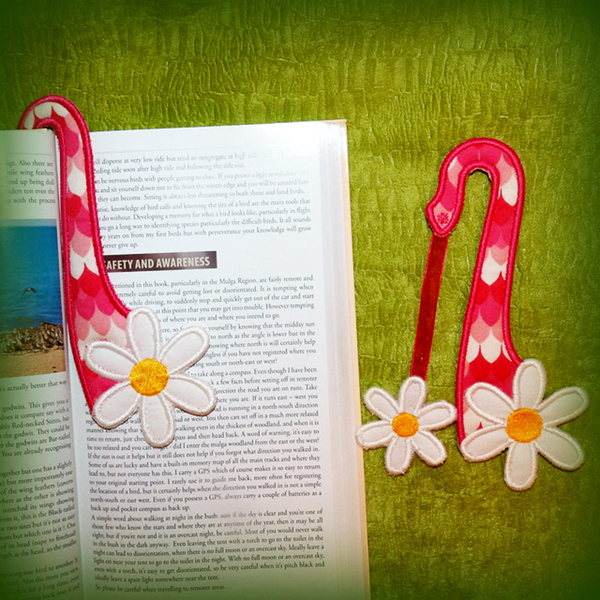 Daisy Bookmarker | OregonPatchWorks