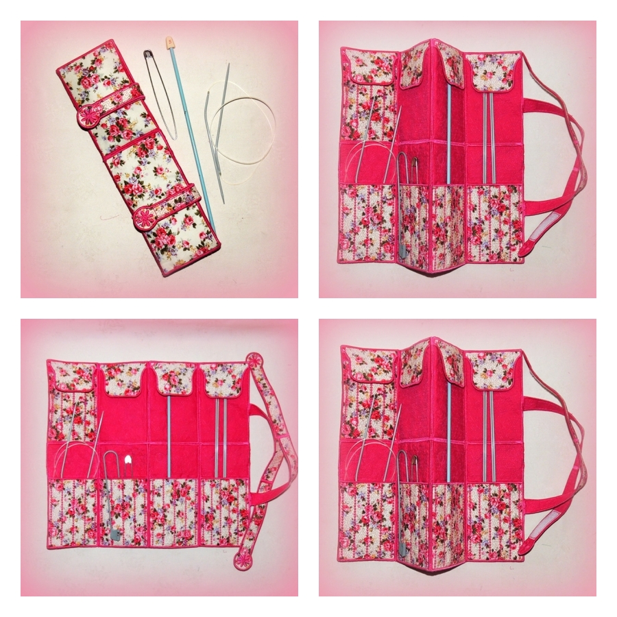 Knitting Needle Holder | OregonPatchWorks