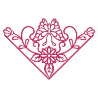 Redwork Butterfly Decor | OregonPatchWorks