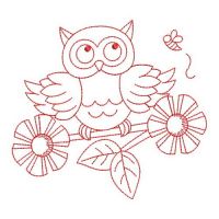 Redwork Cute Owls | OregonPatchWorks