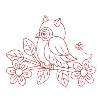 Redwork Cute Owls | OregonPatchWorks