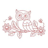Redwork Cute Owls | OregonPatchWorks