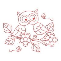 Redwork Cute Owls | OregonPatchWorks