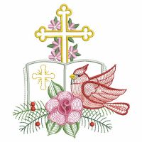 Rippled Christmas Cardinal | OregonPatchWorks