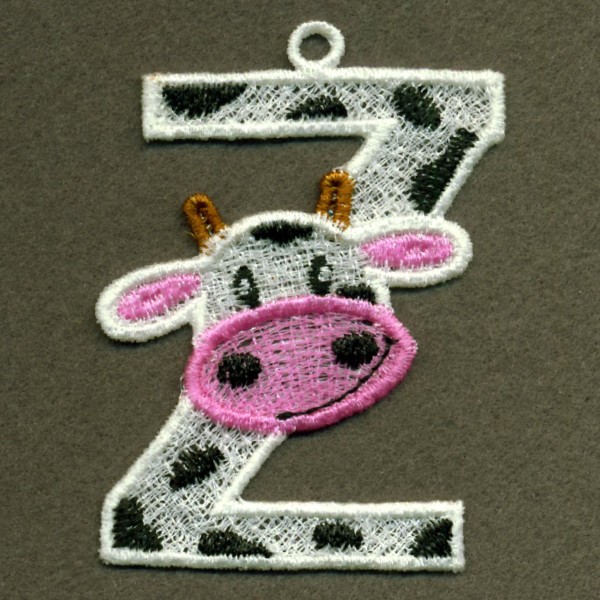 FSL Cow Alphabet | OregonPatchWorks