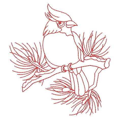 Redwork Birds 2 | OregonPatchWorks