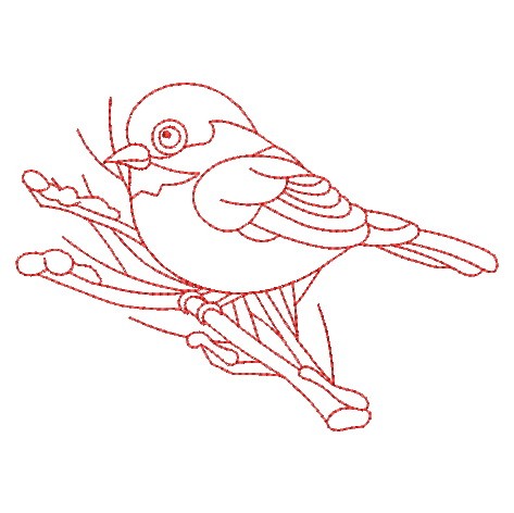 Redwork Birds 2 | OregonPatchWorks