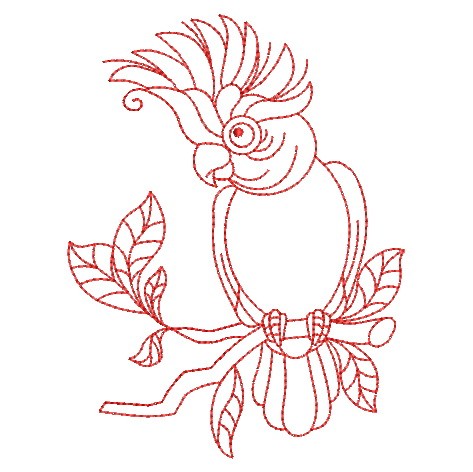 Redwork Birds 2 | OregonPatchWorks