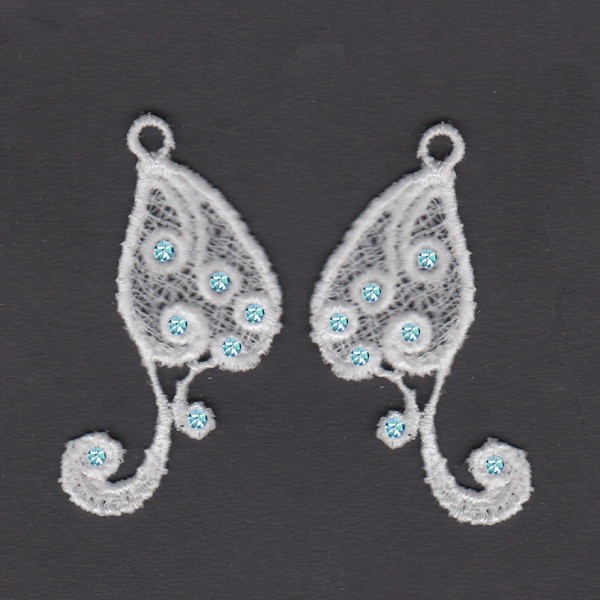 FSL Wing Earrings | OregonPatchWorks