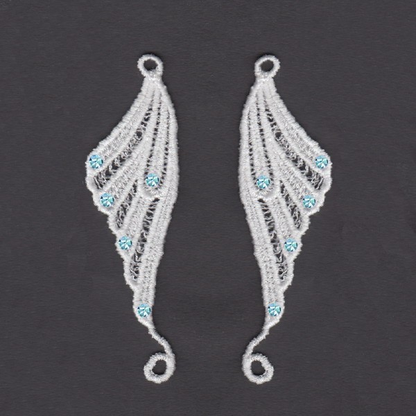 FSL Wing Earrings | OregonPatchWorks