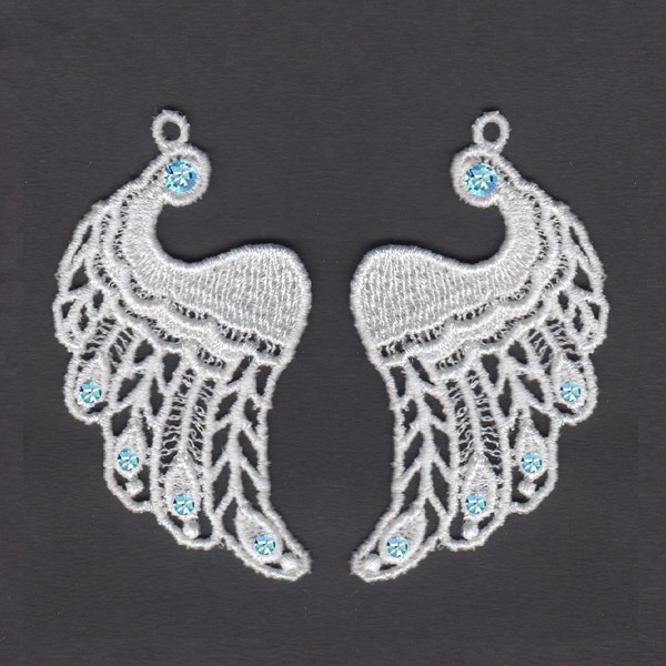 FSL Wing Earrings | OregonPatchWorks