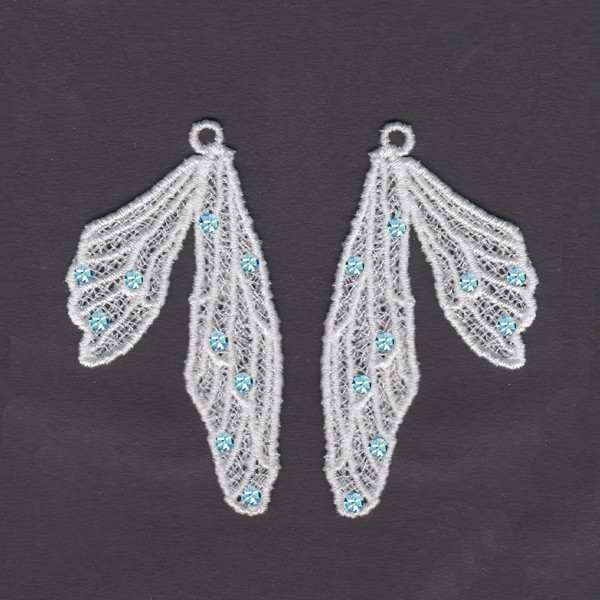 FSL Wing Earrings | OregonPatchWorks