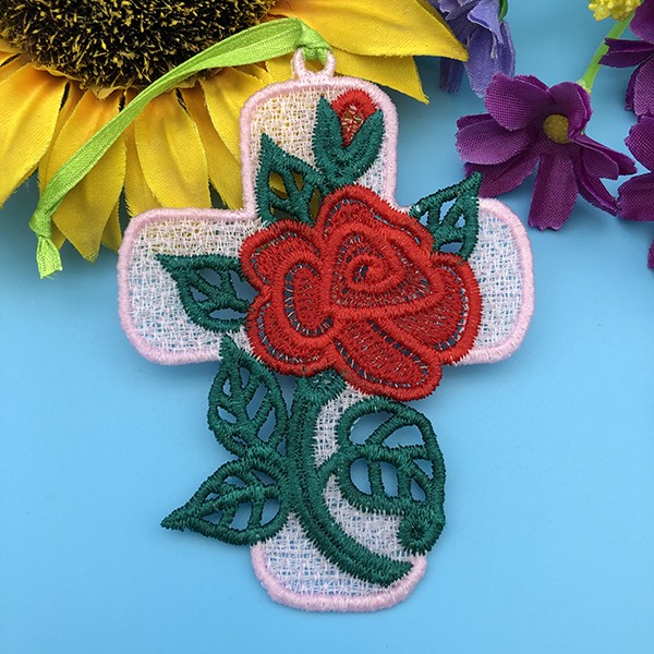 FSL Floral Crosses | OregonPatchWorks