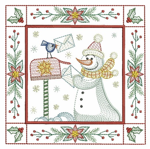 Christmas Snowman Blocks | OregonPatchWorks