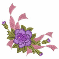 Purple Roses | OregonPatchWorks