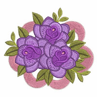 Purple Roses | OregonPatchWorks