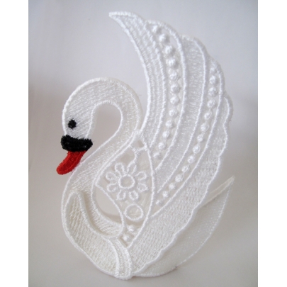 3D FSL Swan | OregonPatchWorks