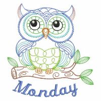 Days Of The Week Owls