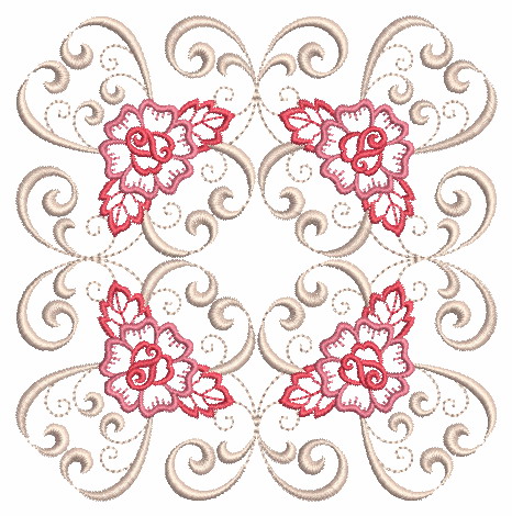 Filigree Roses Quilt 2 | OregonPatchWorks