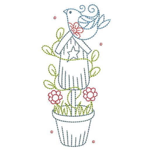 Vintage Sweet Tweets | OregonPatchWorks