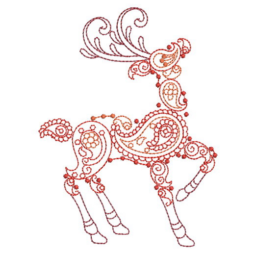 Vintage Paisley Animals | OregonPatchWorks