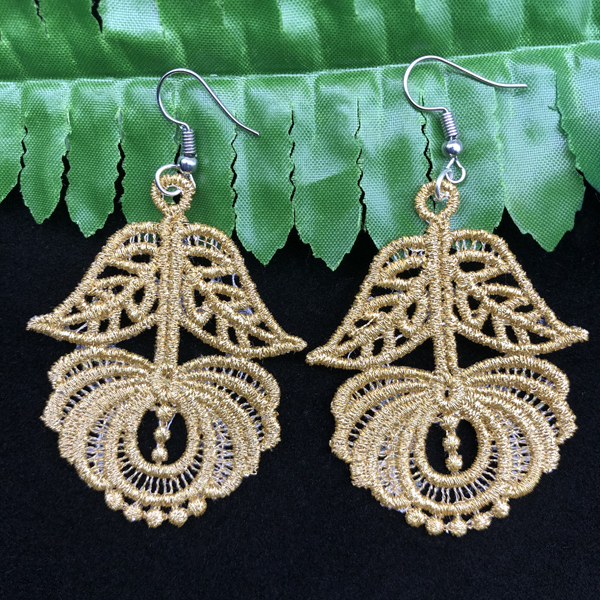 FSL Golden Earrings 2 | OregonPatchWorks
