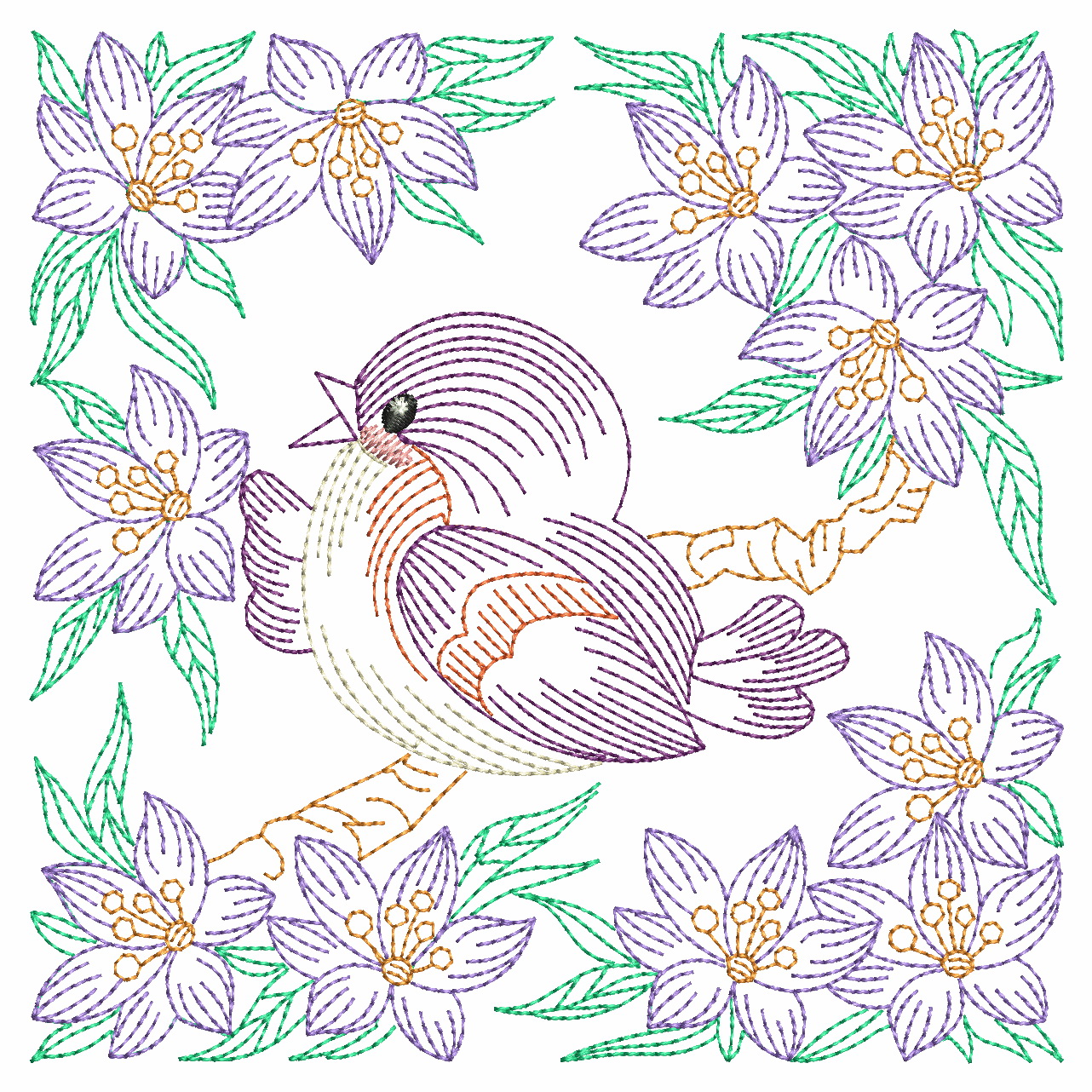 Vintage Spring Into Song | OregonPatchWorks