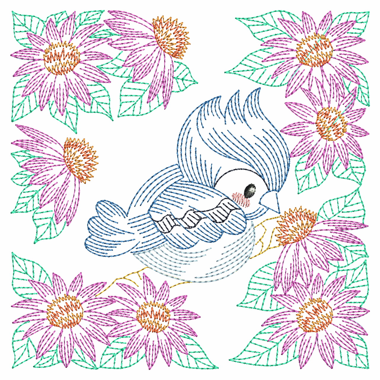 Vintage Spring Into Song | OregonPatchWorks