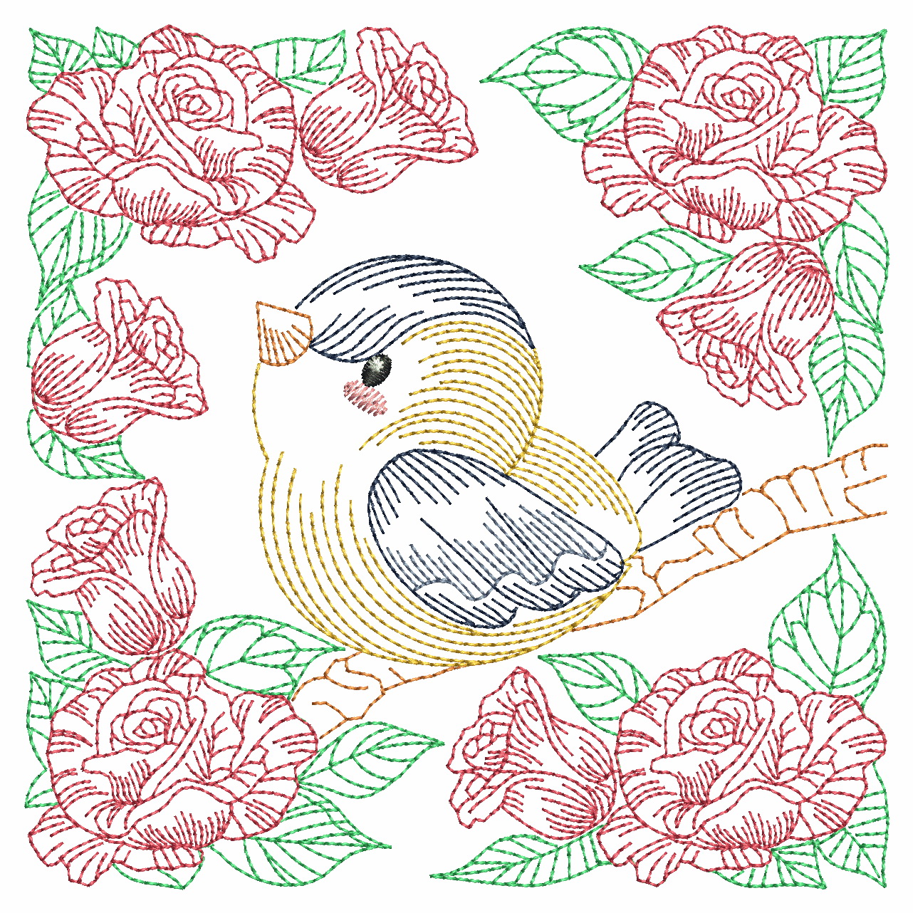 Vintage Spring Into Song | OregonPatchWorks