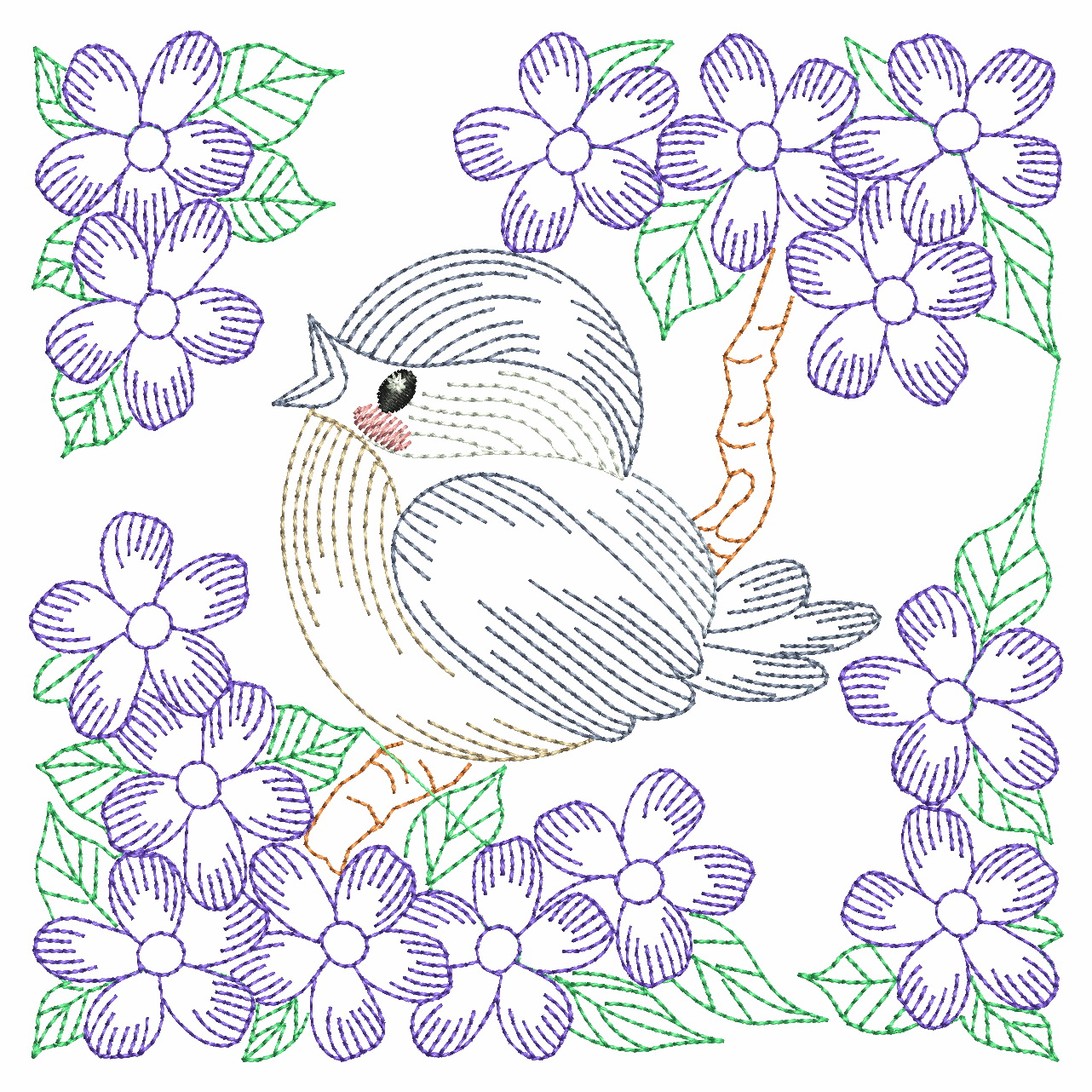 Vintage Spring Into Song | OregonPatchWorks