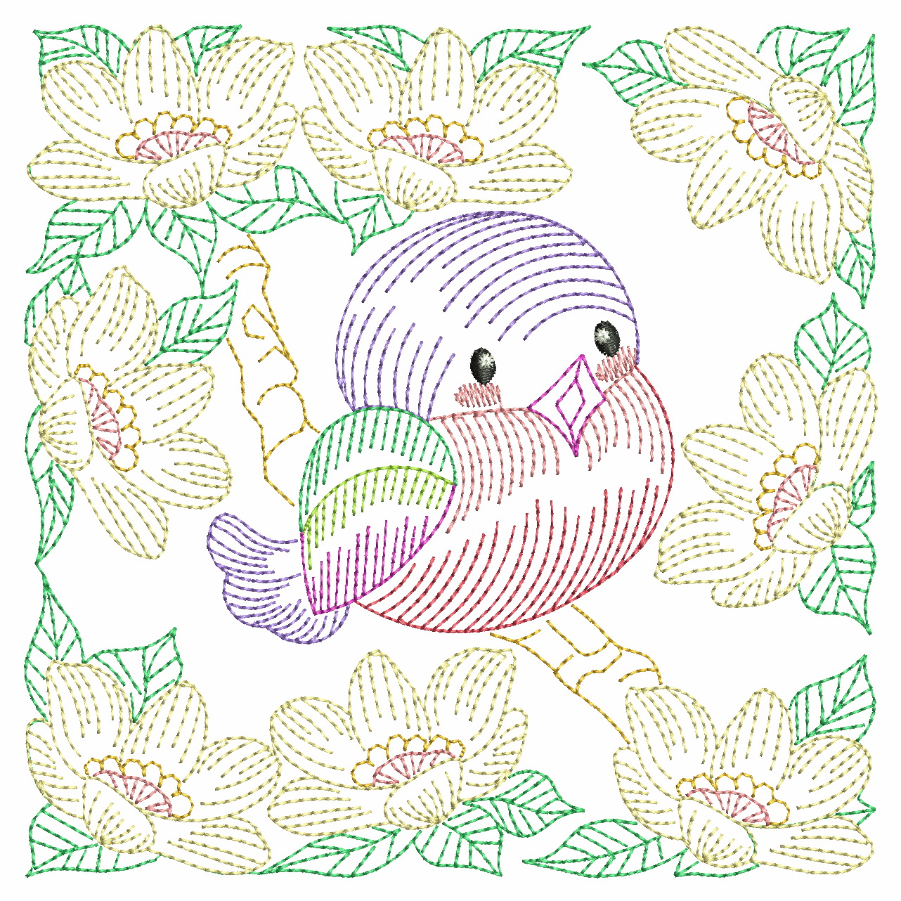 Vintage Spring Into Song | OregonPatchWorks