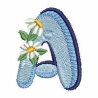 Daisy Alphabet | OregonPatchWorks