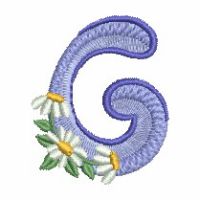 Daisy Alphabet | OregonPatchWorks