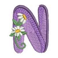 Daisy Alphabet | OregonPatchWorks