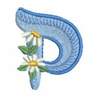 Daisy Alphabet | OregonPatchWorks