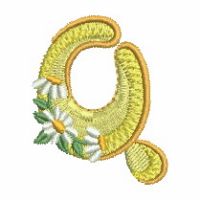 Daisy Alphabet | OregonPatchWorks