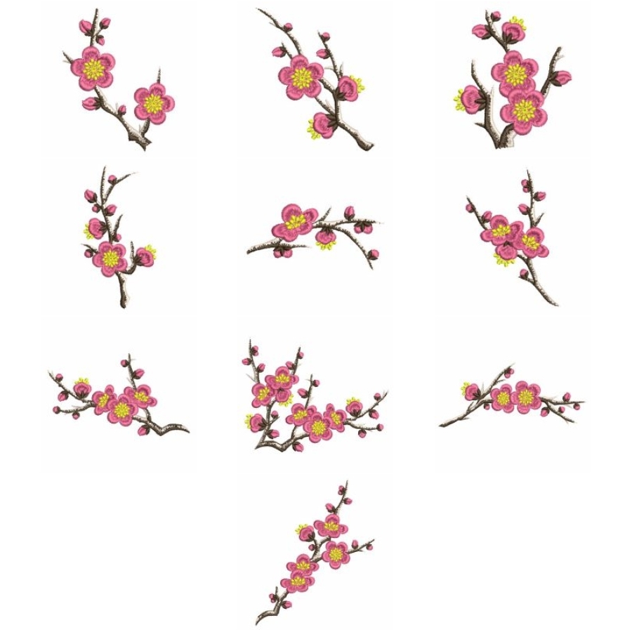 Plum Blossom | OregonPatchWorks