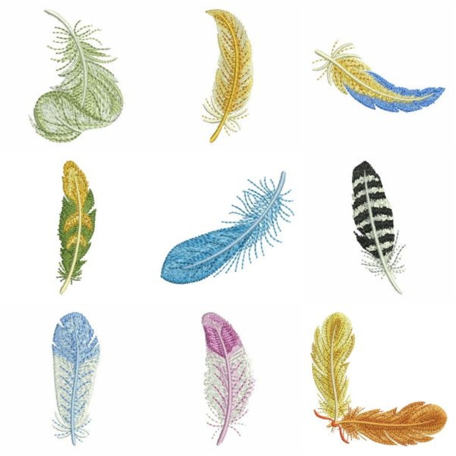Fancy Feathers 4 | OregonPatchWorks