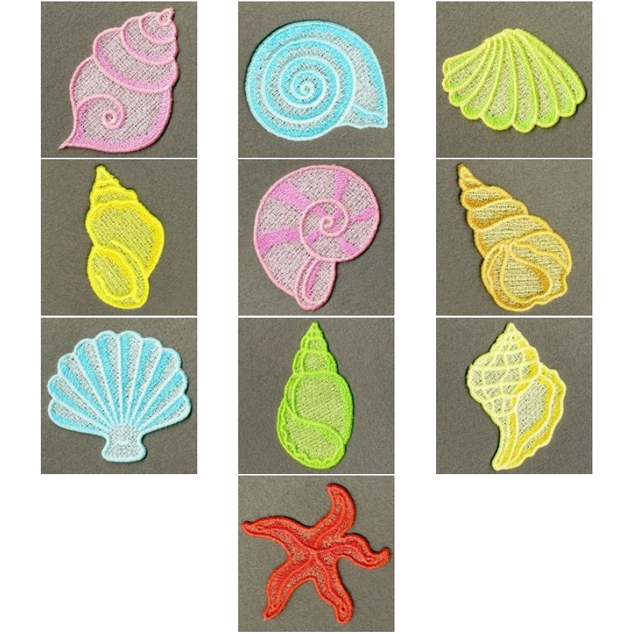 FSL Seashells | OregonPatchWorks