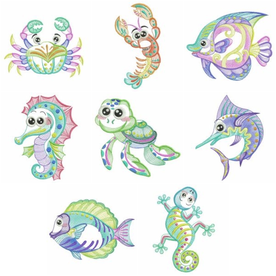 Caribbean Creatures | OregonPatchWorks