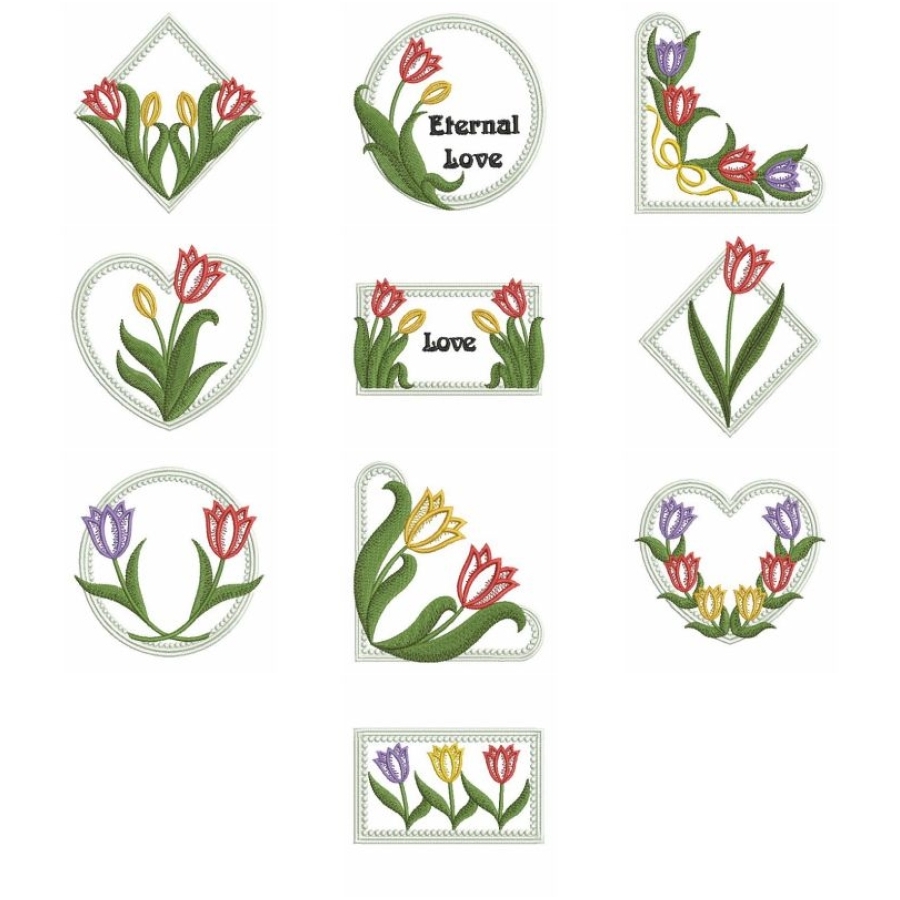 Simple Tulips | OregonPatchWorks