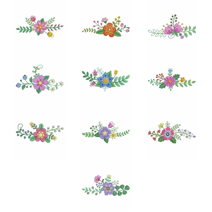 Colorful Decorative Flowers | OregonPatchWorks