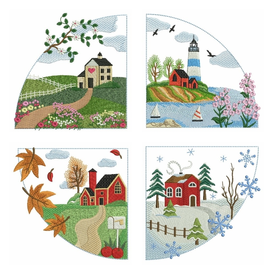 Colorful Seasons | OregonPatchWorks