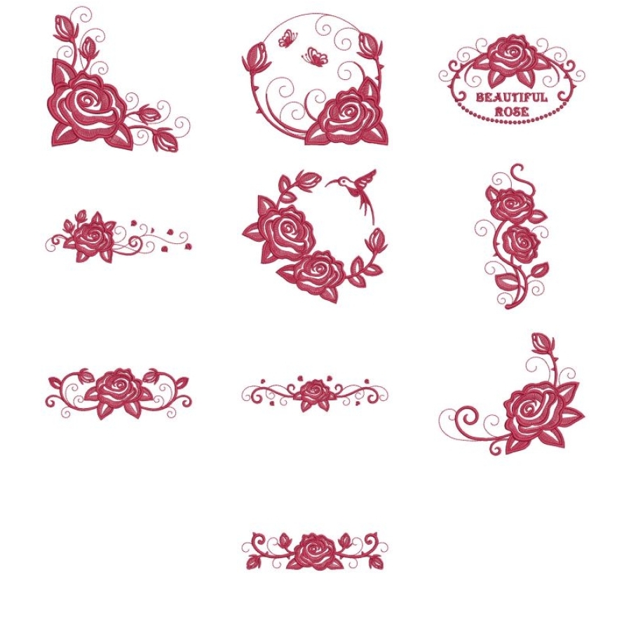 Art Deco Roses | OregonPatchWorks