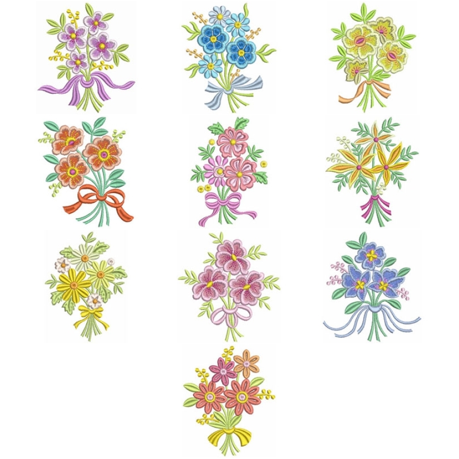 Floral Bouquets 2 | OregonPatchWorks