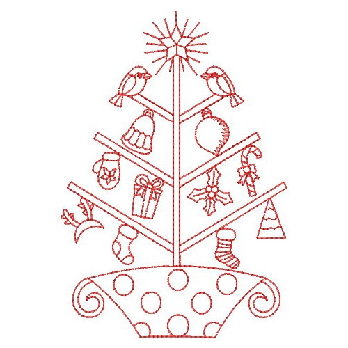 Redwork Christmas 6 | OregonPatchWorks