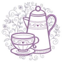 Outline Teatime | OregonPatchWorks