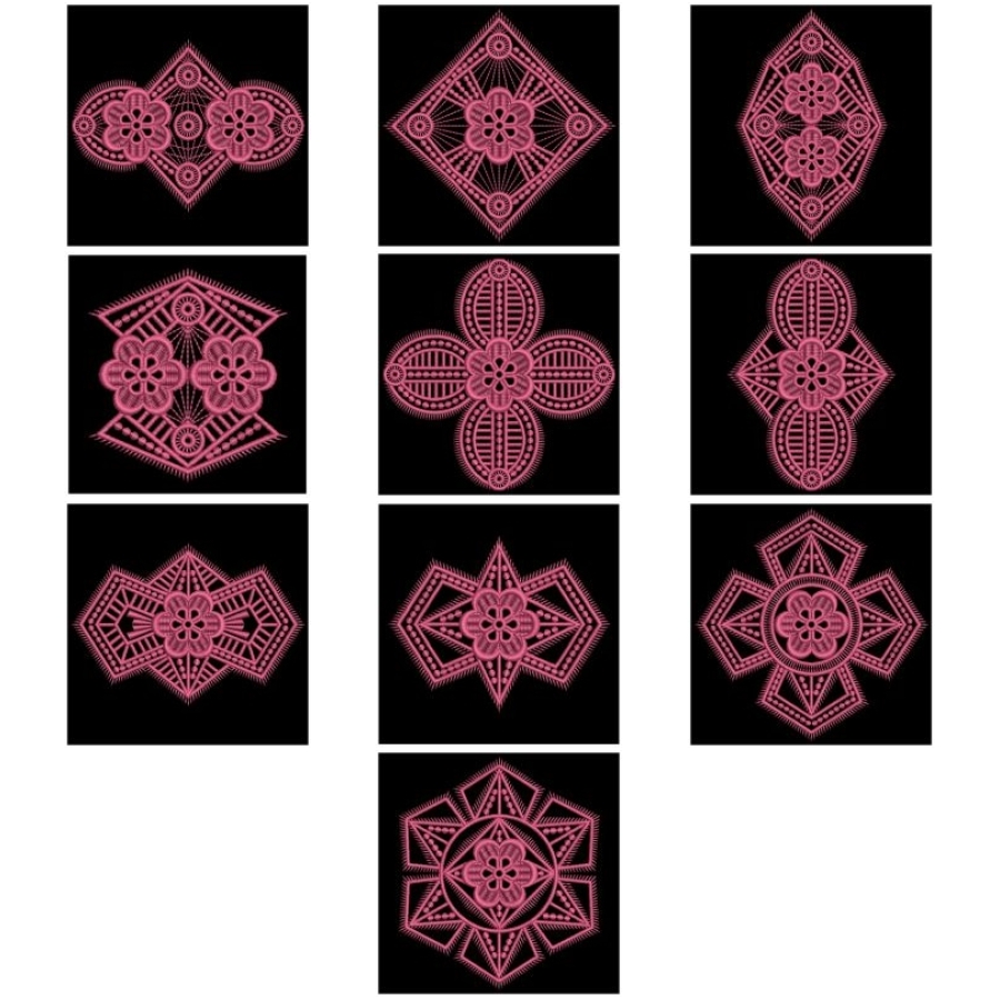 Flower Symmetry Quilt | OregonPatchWorks