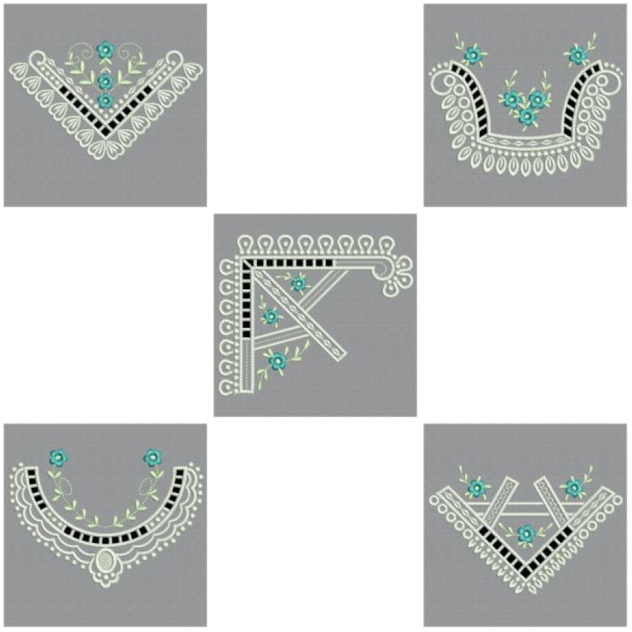 Heirloom Flower Cutwork | OregonPatchWorks